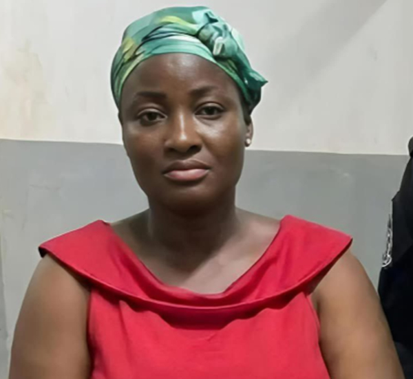 Actress Patricia Osei Boateng captured in handcuffs amid robbery gang case