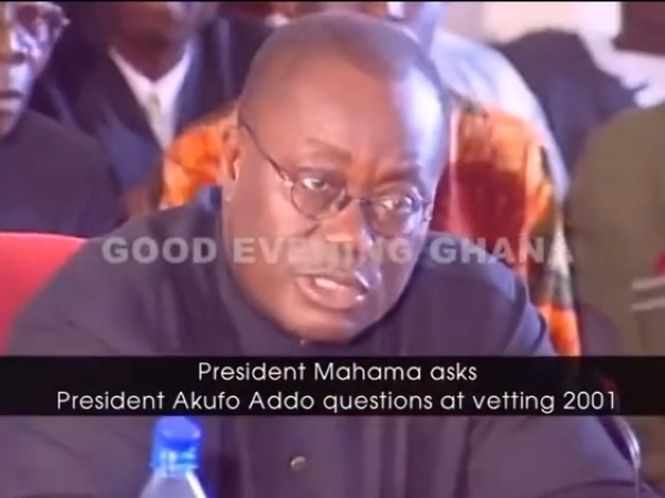 Video | 2001 video of Akufo-Addo being vetted as Attorney General ...