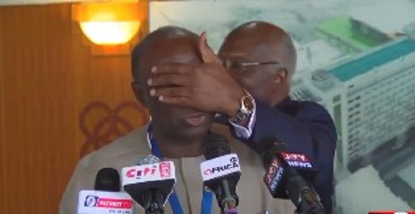 KT Hammond 'blinds' Dr Donkor during live interview