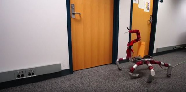 Video | The six-legged 'spider' robot delivering packages