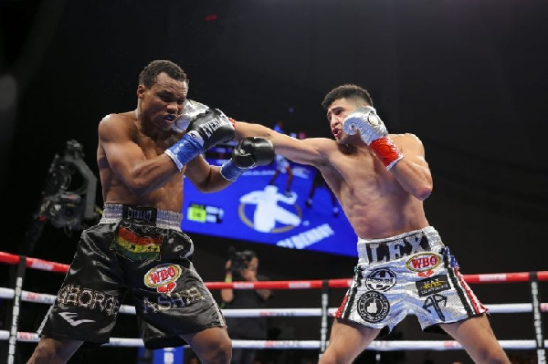 Watch how American boxer Alexis Rocha handed Ghana's George Ashie a 7 ...