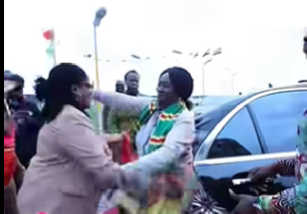 Watch as Veep receives heartwarming welcome upon return from Canada