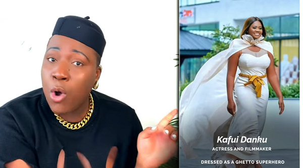 Kafui Danku was dressed like a ghetto superhero – Charlie Dior