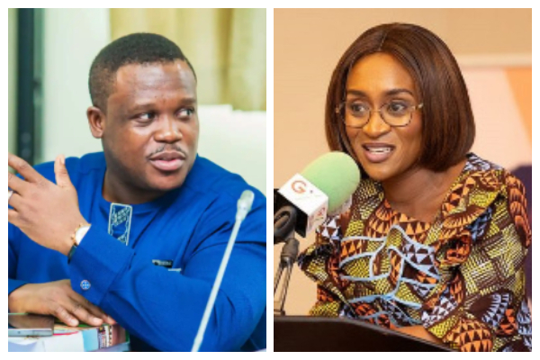 'Stop it right there!’ - Abena Osei-Asare 'scolds' Sam George at PAC ...