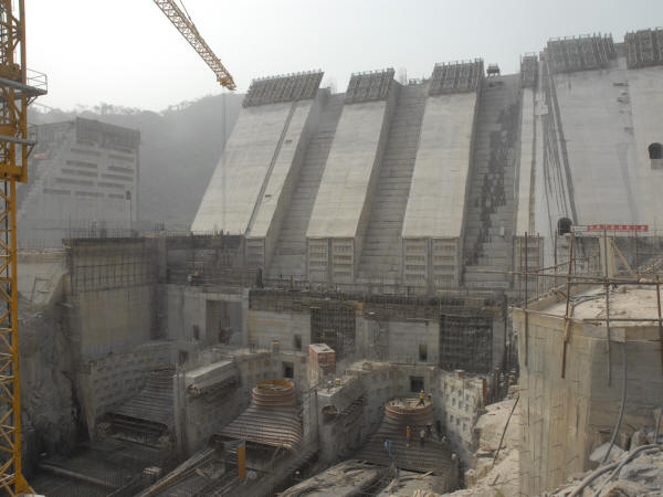 Bui Dam nearing completion