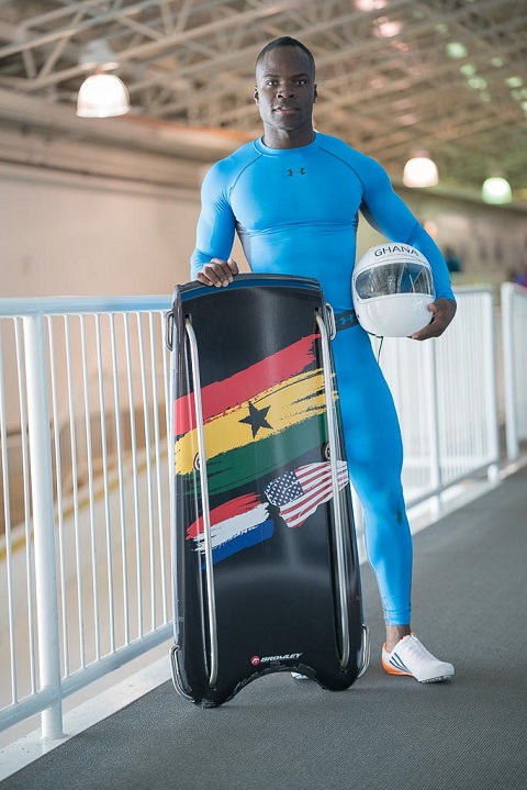 Ghana’s first skeleton athlete, Akwasi Frimpong, qualifies for 2018 ...